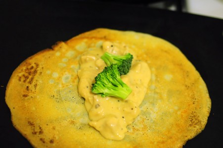 Garlic My Soul • Chicken Broccoli Crepes