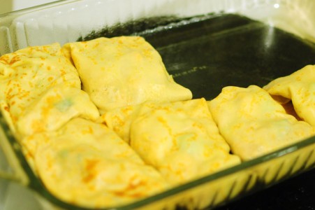 Garlic My Soul • Chicken Broccoli Crepes