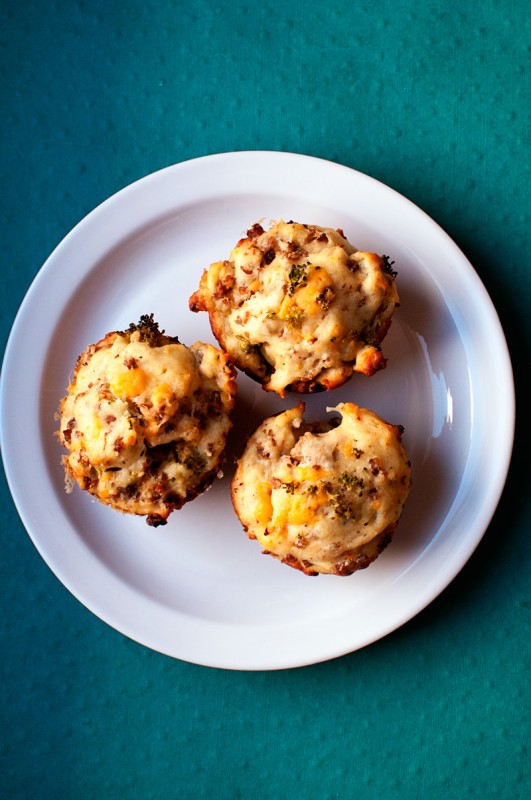 Garlic My Soul • Test Kitchen Tuesday: Savory Breakfast Muffins