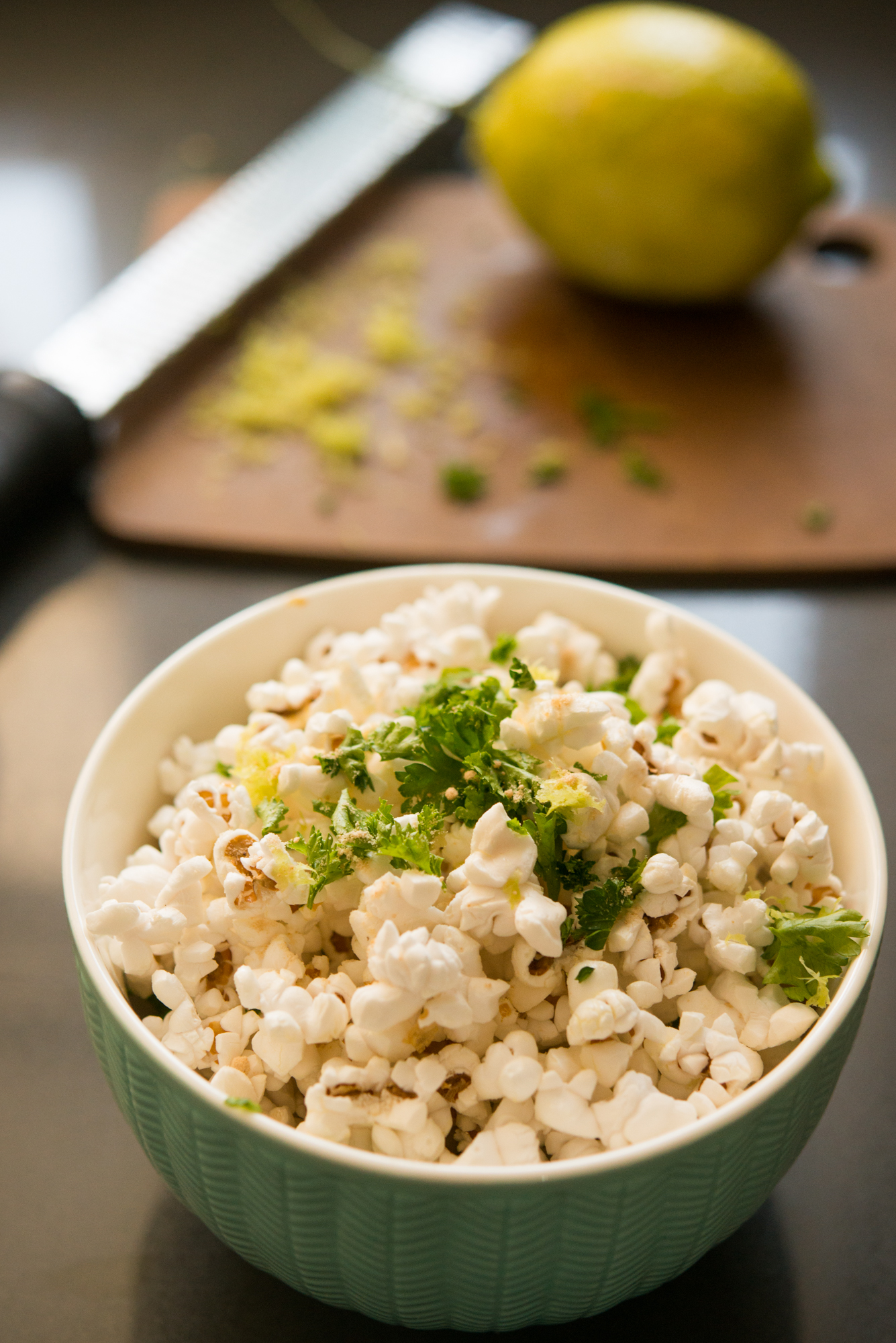 Garlic My Soul • Parsley Lemon Popcorn