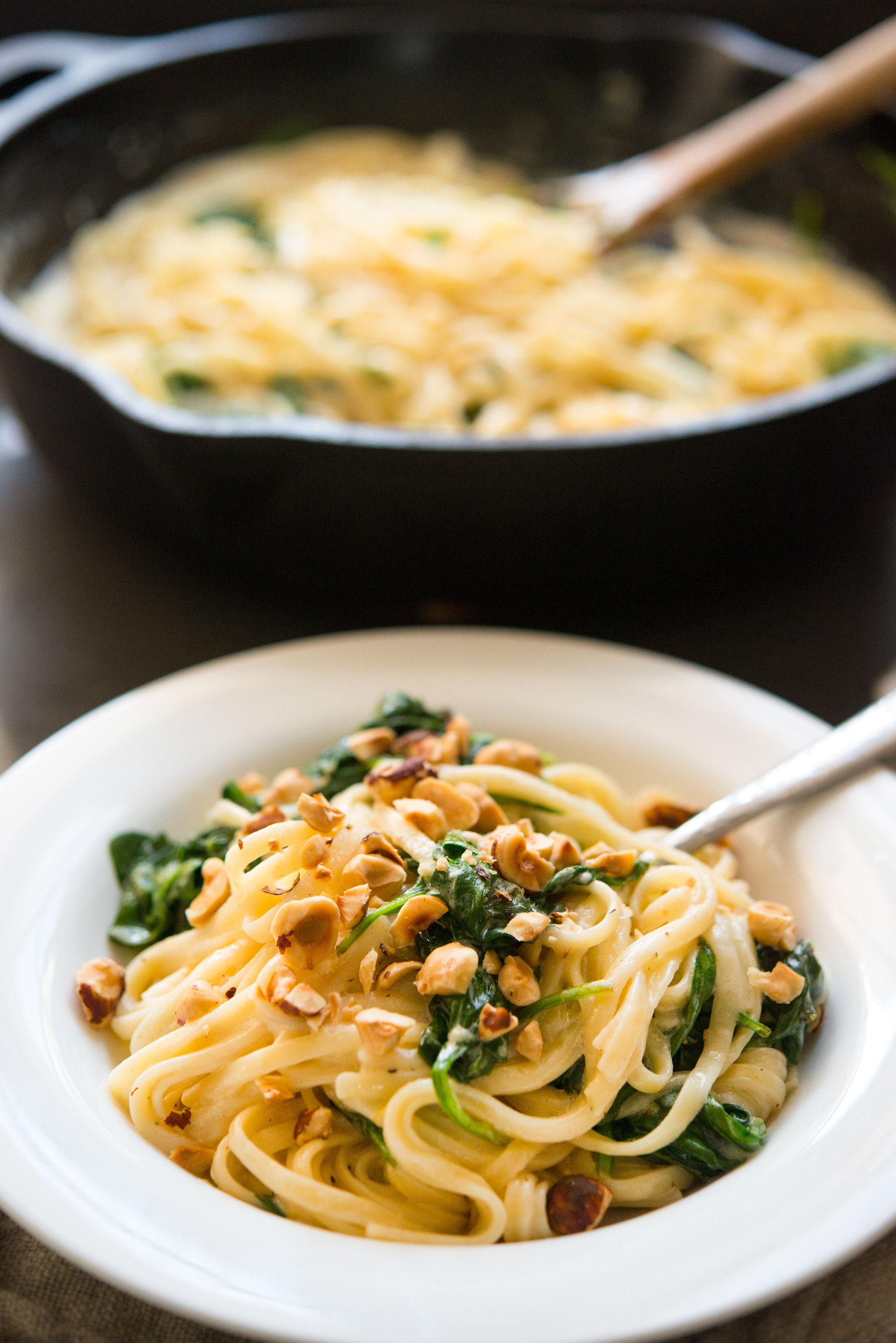 Garlic My Soul • Lemon Pasta with Hazelnuts
