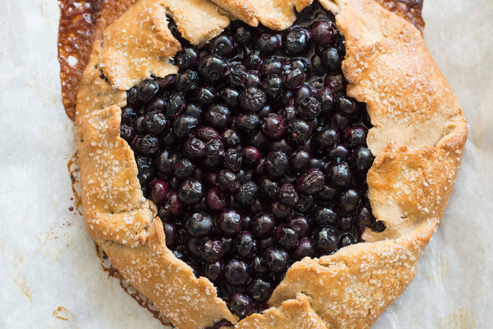 Garlic My Soul • Blueberry Crostata